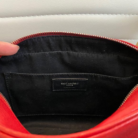 Yves Saint Laurent | Bags | Saint Laurent Lou Camera Bag Red Ysl | Poshmark